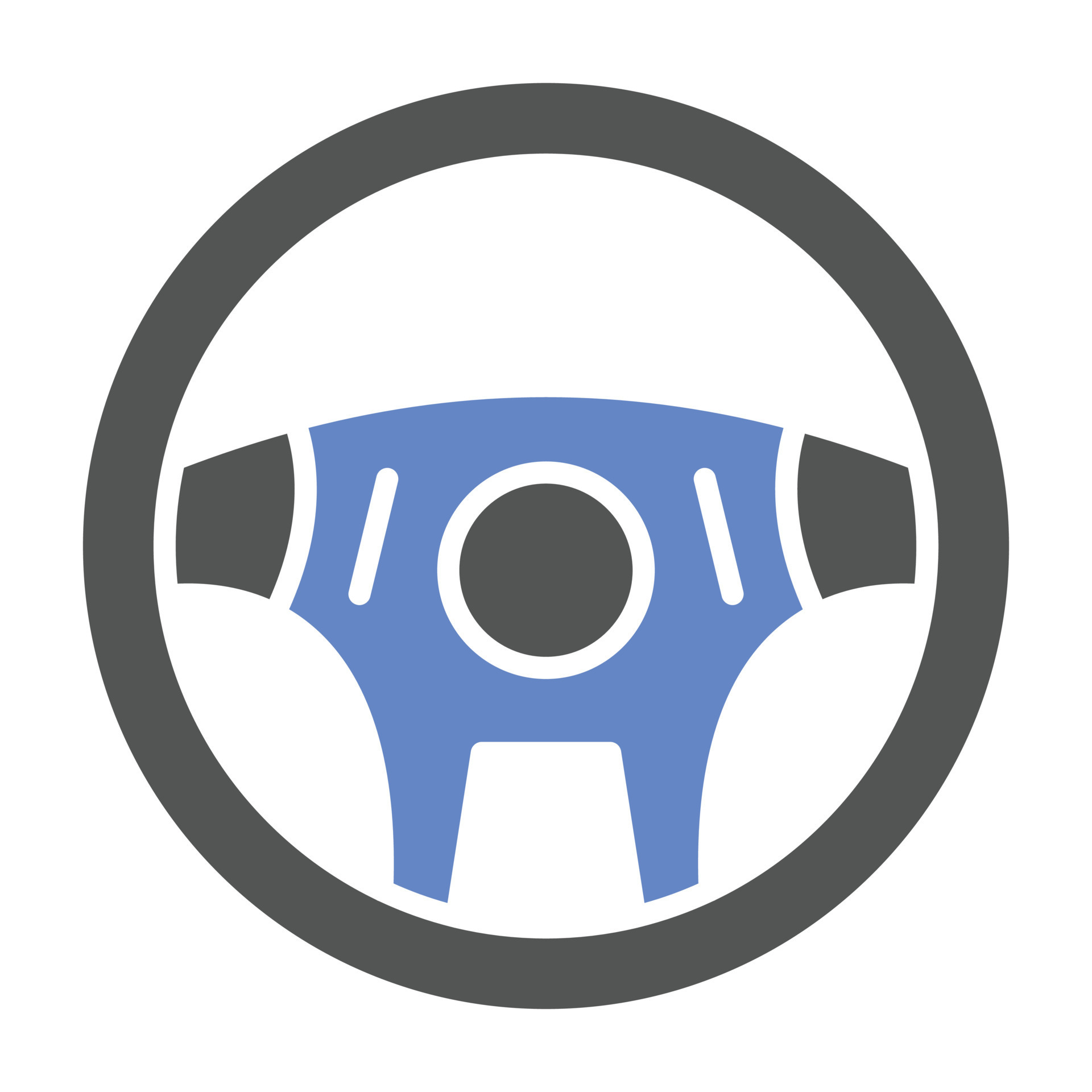 Steering Wheel Icon Style 8745938 Vector Art at Vecteezy