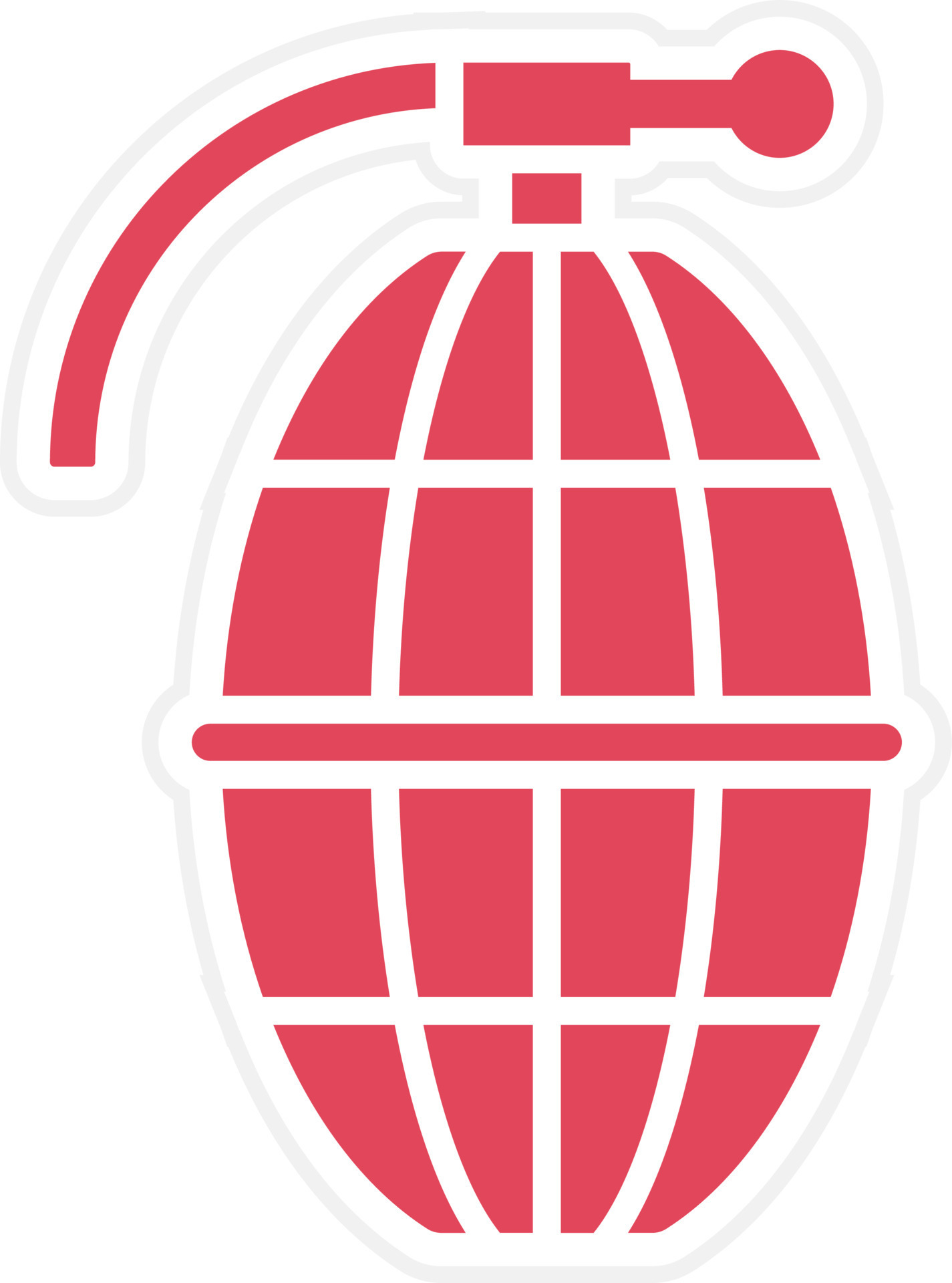 Grenade Icon Style 8748571 Vector Art at Vecteezy