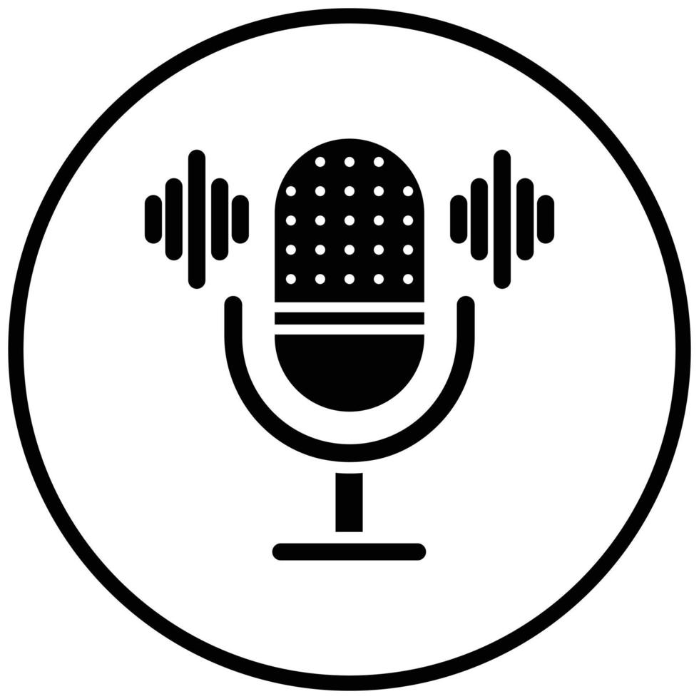 Voice Recording Icon Premium Vector | Voice Recorder Icon Style