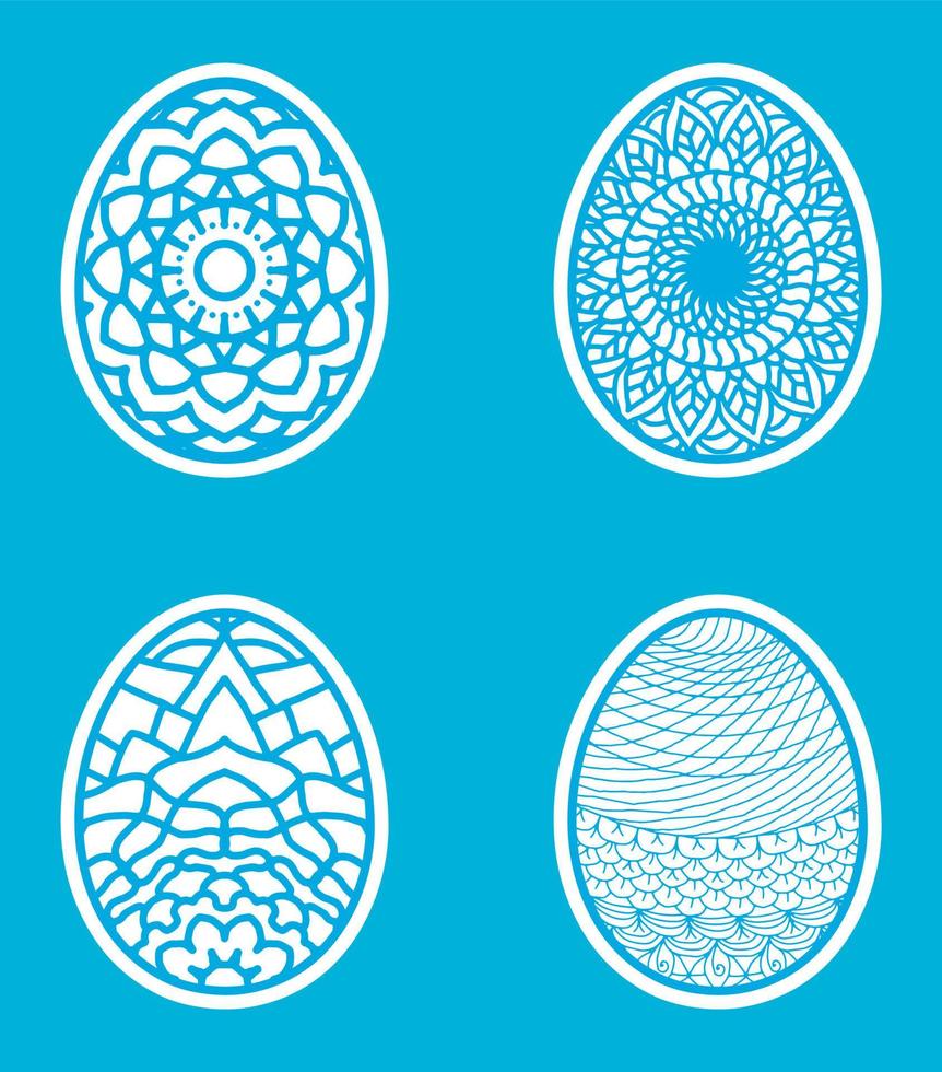 Easter eggs set doodle style. Happy easter hand drawn. 8772720 Vector ... Easter eggs set doodle style. Happy easter hand drawn. 8772720 Vector ...