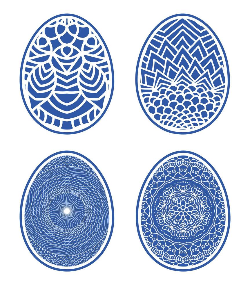 Easter eggs set doodle style. Happy easter hand drawn. 8772729 Vector ... Easter eggs set doodle style. Happy easter hand drawn. 8772729 Vector ...