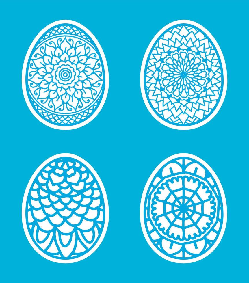 Easter eggs set doodle style. Happy easter hand drawn. 8773470 Vector ... Easter eggs set doodle style. Happy easter hand drawn. 8773470 Vector ...