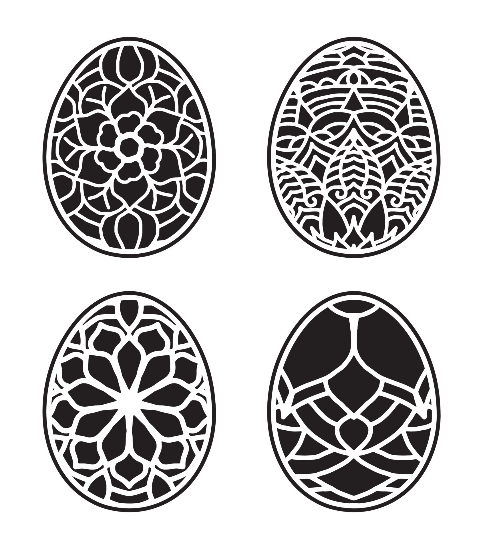Easter eggs set doodle style. Happy easter hand drawn. 8773721 Vector ... Easter eggs set doodle style. Happy easter hand drawn. 8773721 Vector ...