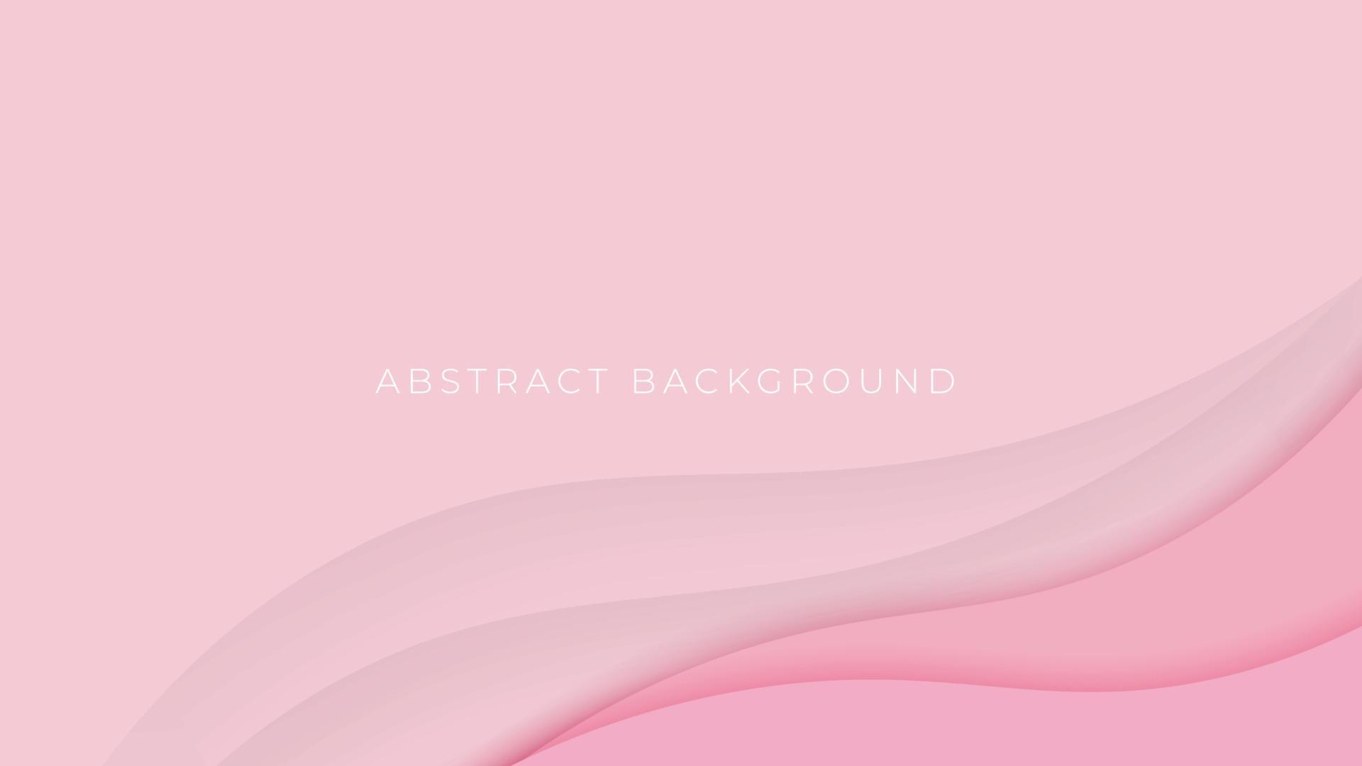 Abstract fluid shapes composition. Modern pink wave background with ...