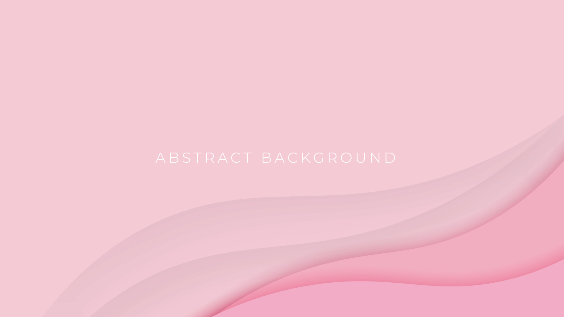 Abstract fluid shapes composition. Modern pink wave background with ...
