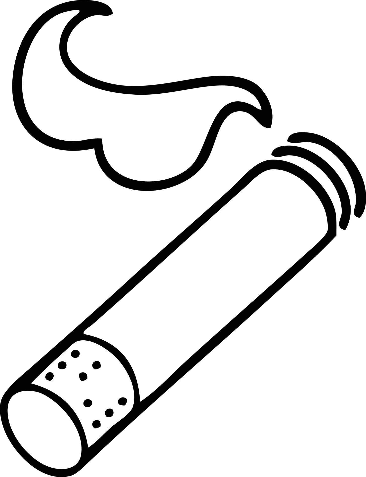 Cigarro De Dibujos Animados