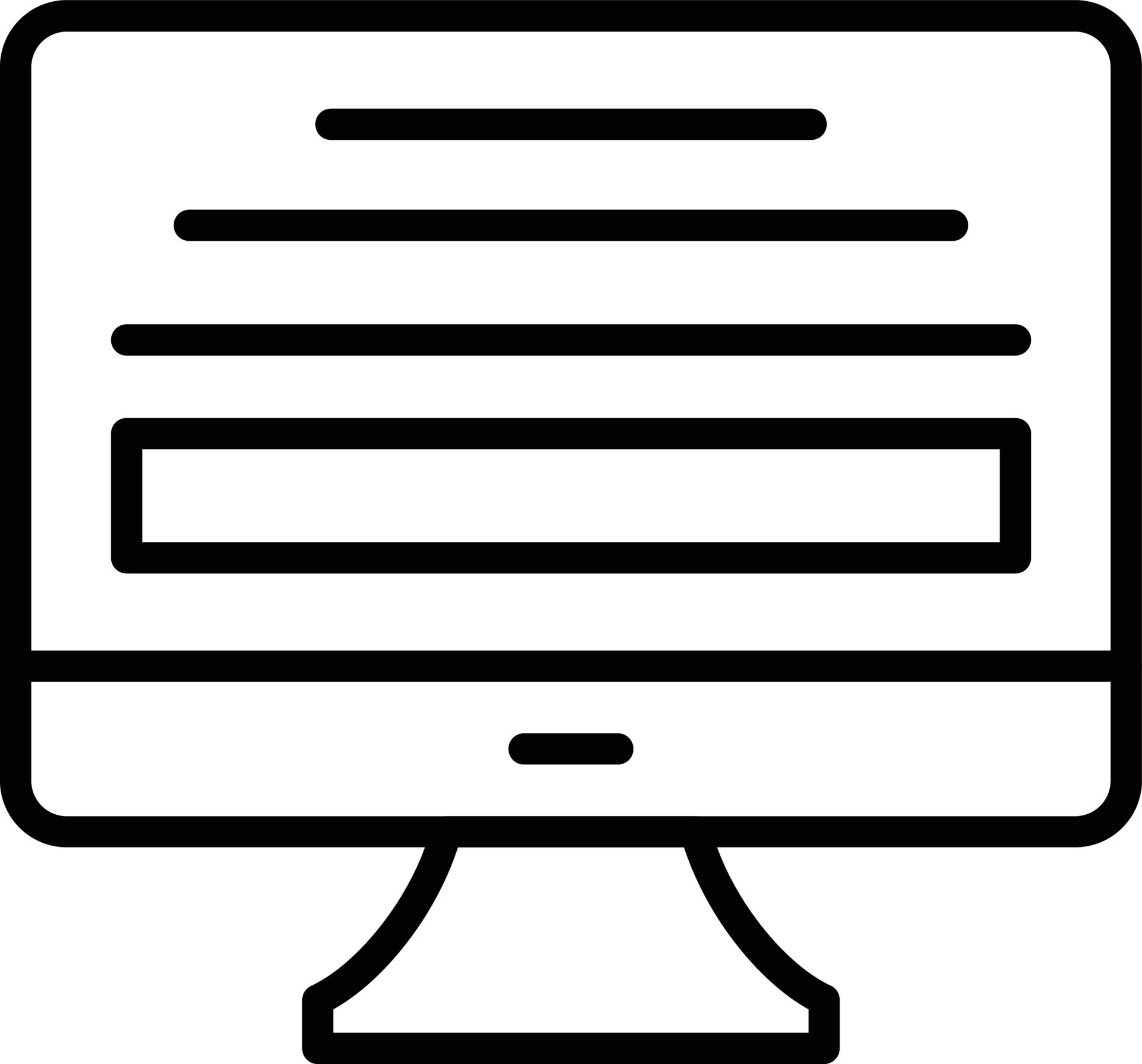 Computer Vector Icon 8794460 Vector Art at Vecteezy