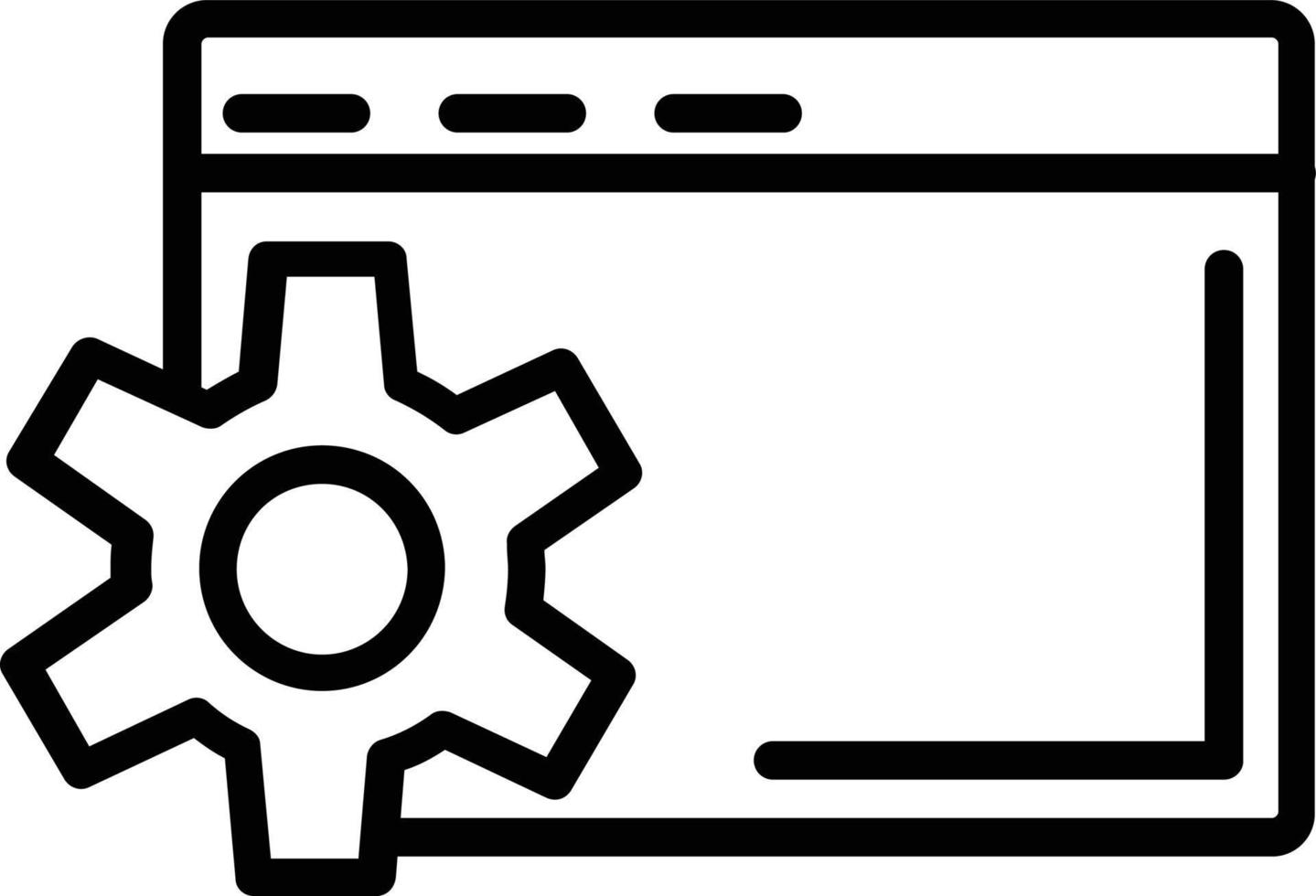 Content Management Vector Line Icon 8795598 Vector Art at Vecteezy