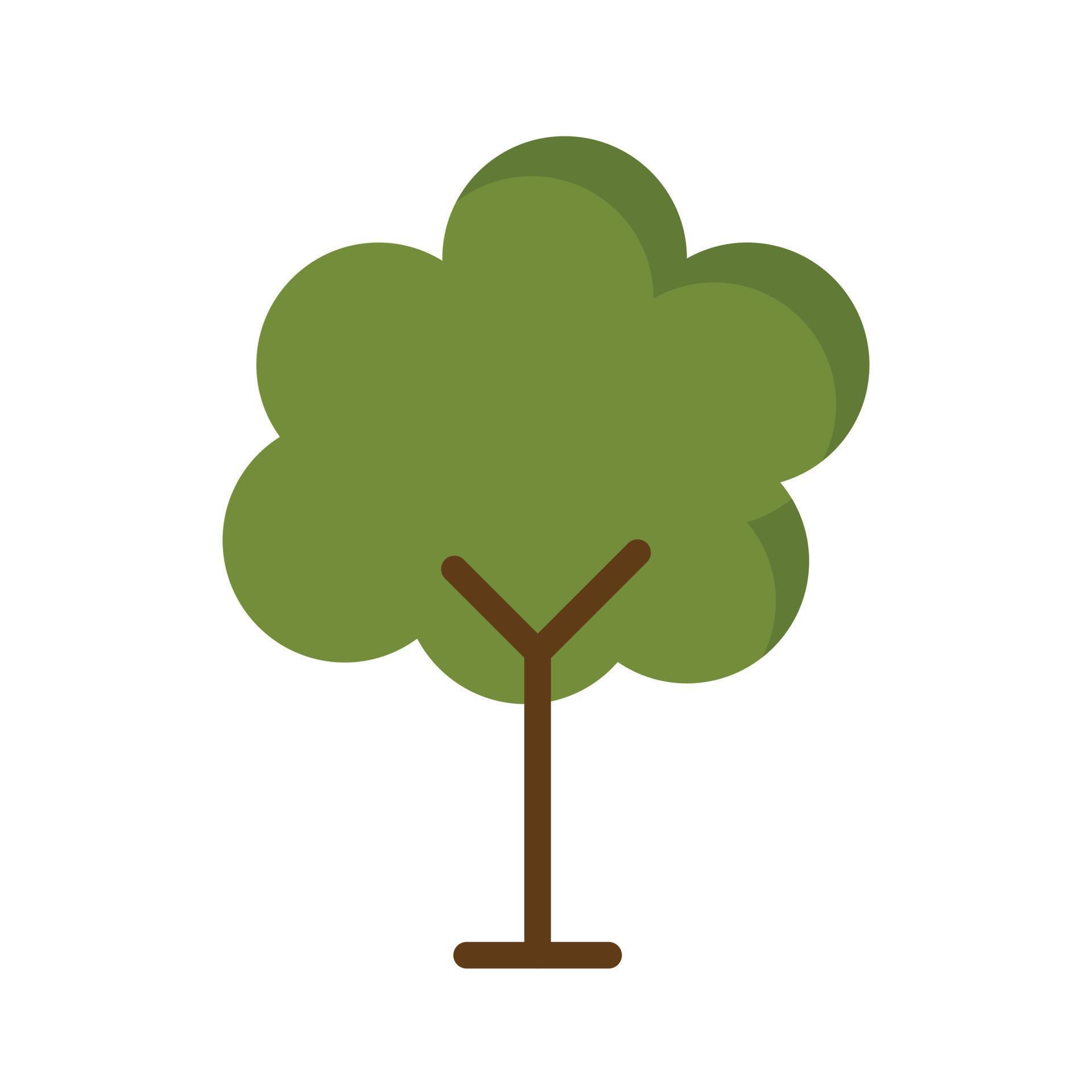 tree vector for website symbol icon presentation 8799945 Vector Art at ...