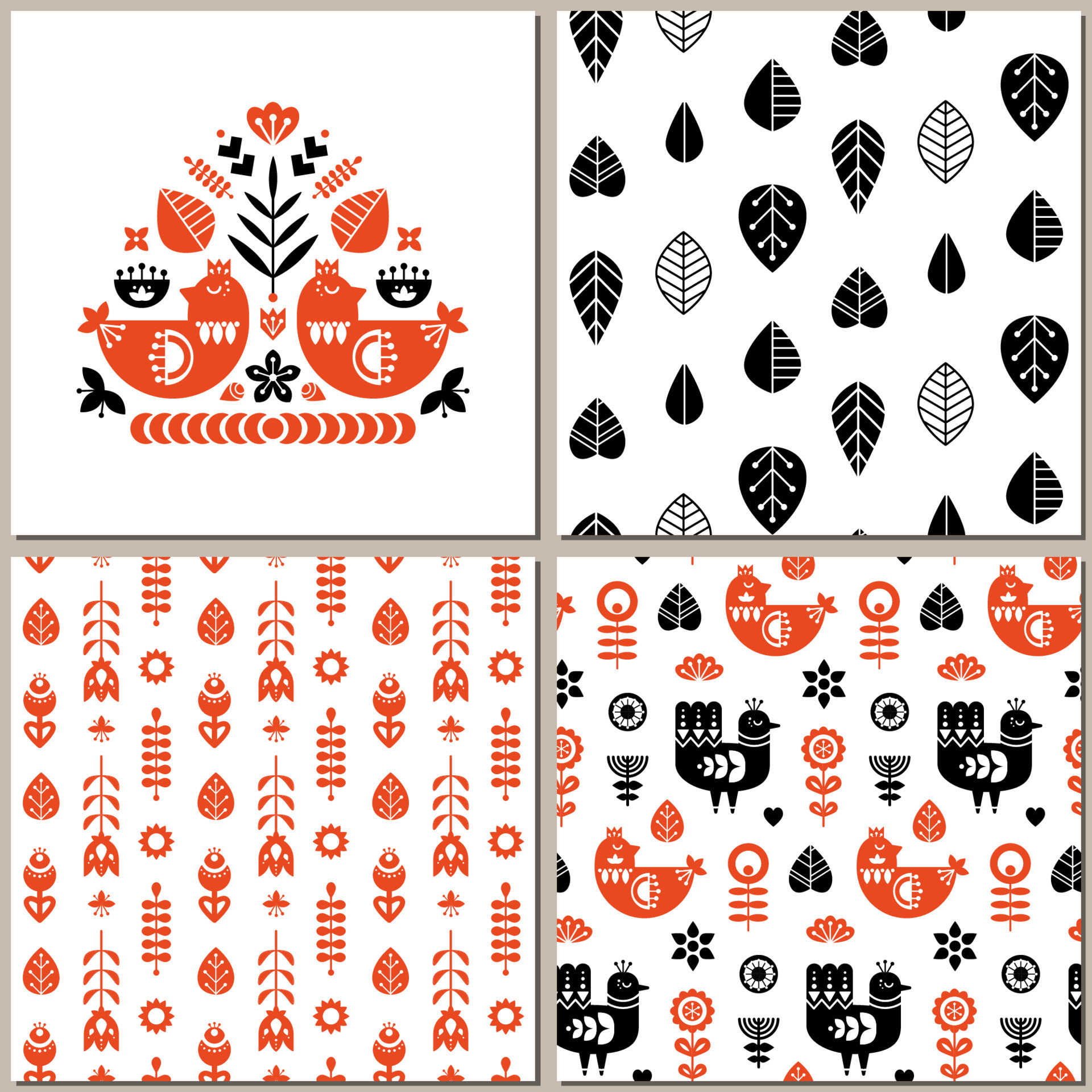 Scandinavian Folk Designs