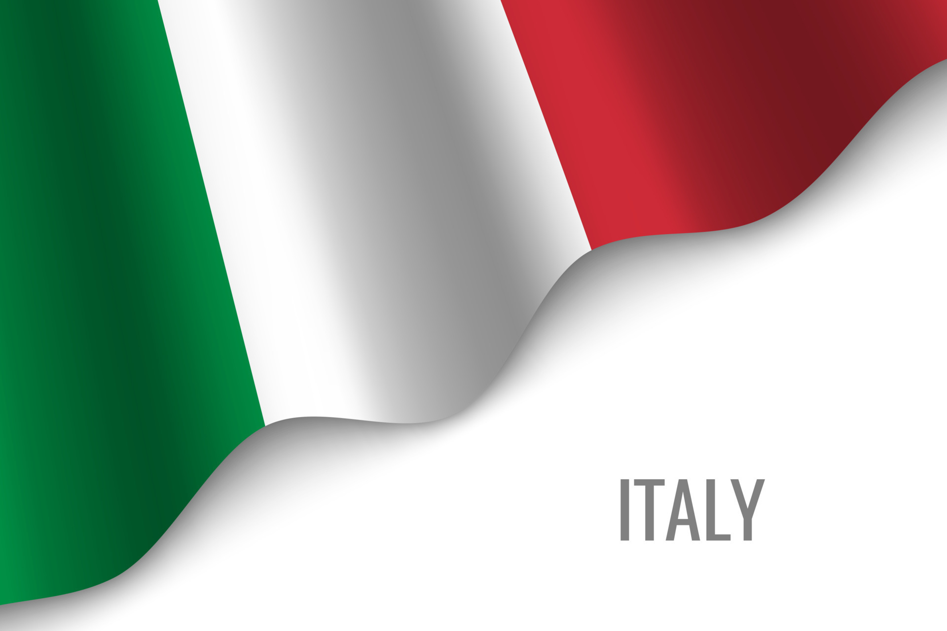 waving flag with copyspace 8801155 Vector Art at Vecteezy