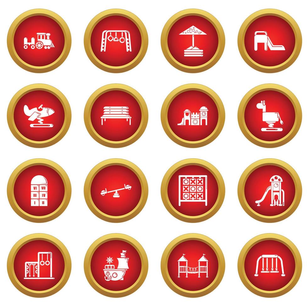 Playground equipment icons set, simple style 8821689 Vector Art at Vecteezy Playground equipment icons set, simple style 8821689 Vector Art at Vecteezy