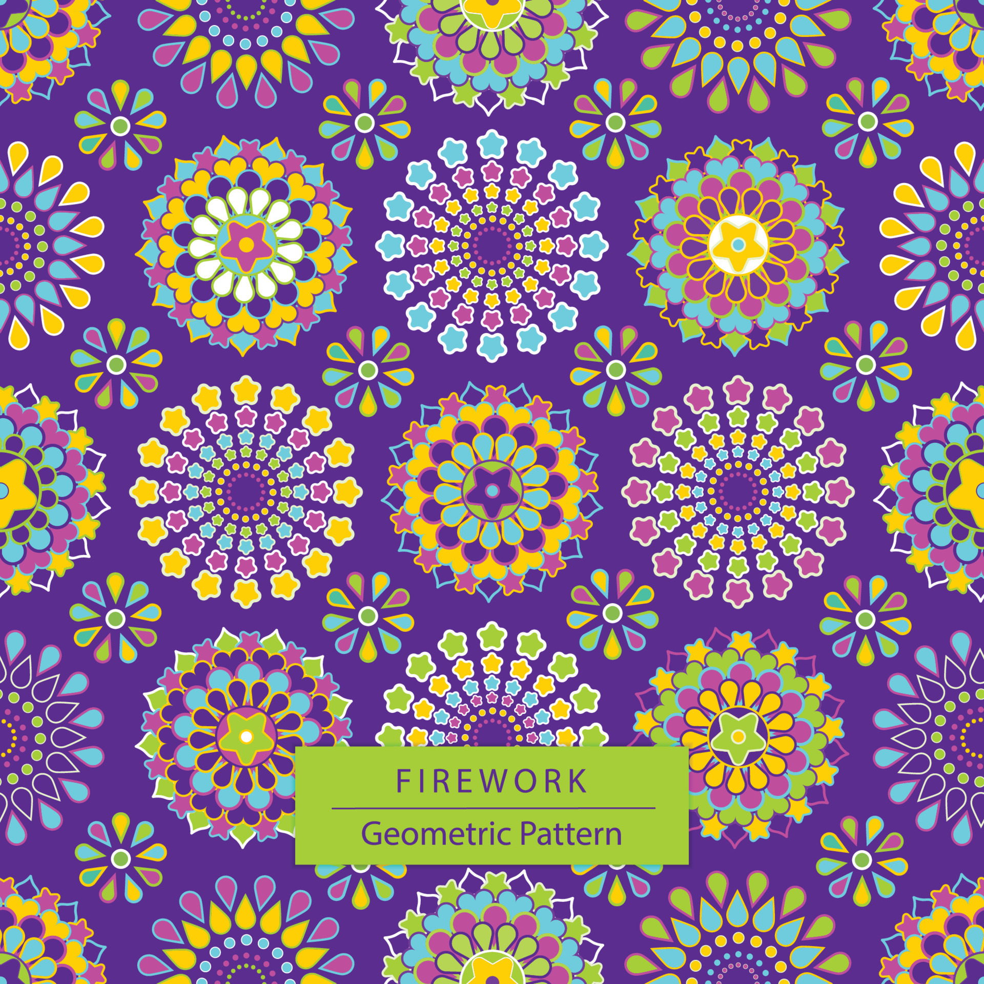 Firework geometric pattern background 8828596 Vector Art at Vecteezy
