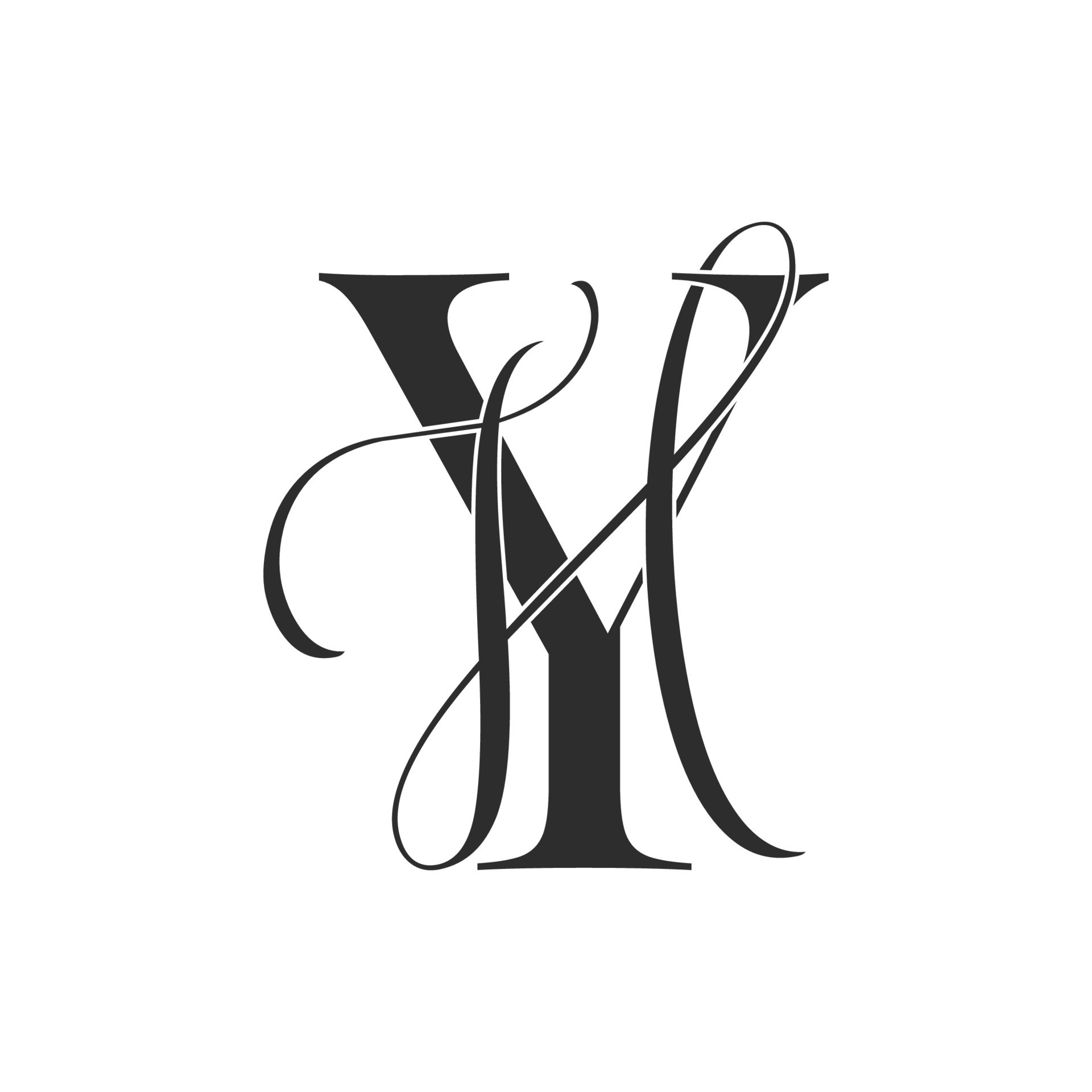 yh ,hy, monogram logo. Calligraphic signature icon. Wedding Logo Monogram. modern monogram ...