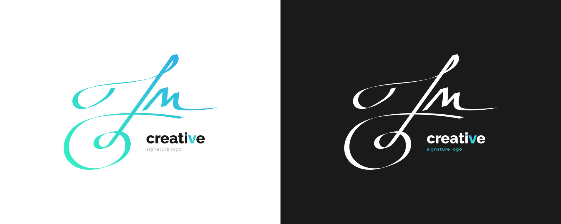 JM Initial Signature Logo Design with Elegant and Minimalist ... JM Initial Signature Logo Design with Elegant and Minimalist ...