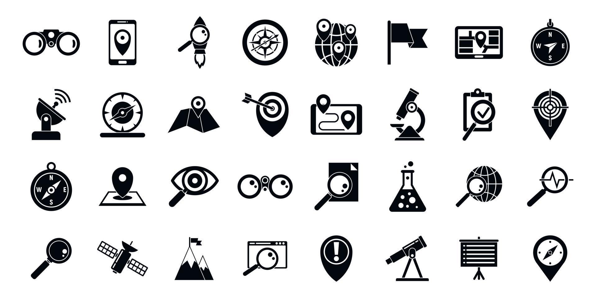 Exploration icons set, simple style 8842907 Vector Art at Vecteezy Exploration icons set, simple style 8842907 Vector Art at Vecteezy