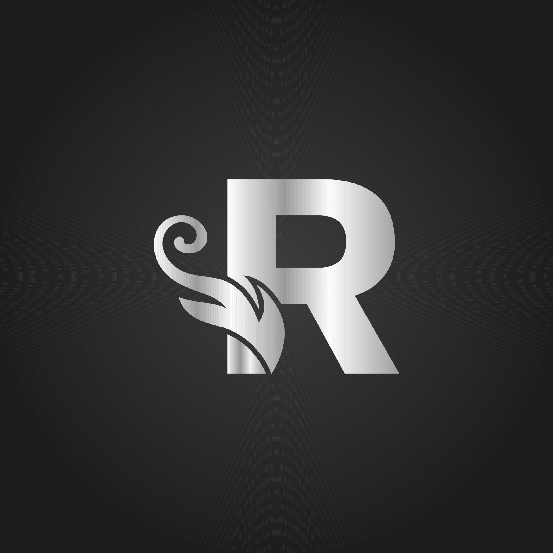 Cool R Letter
