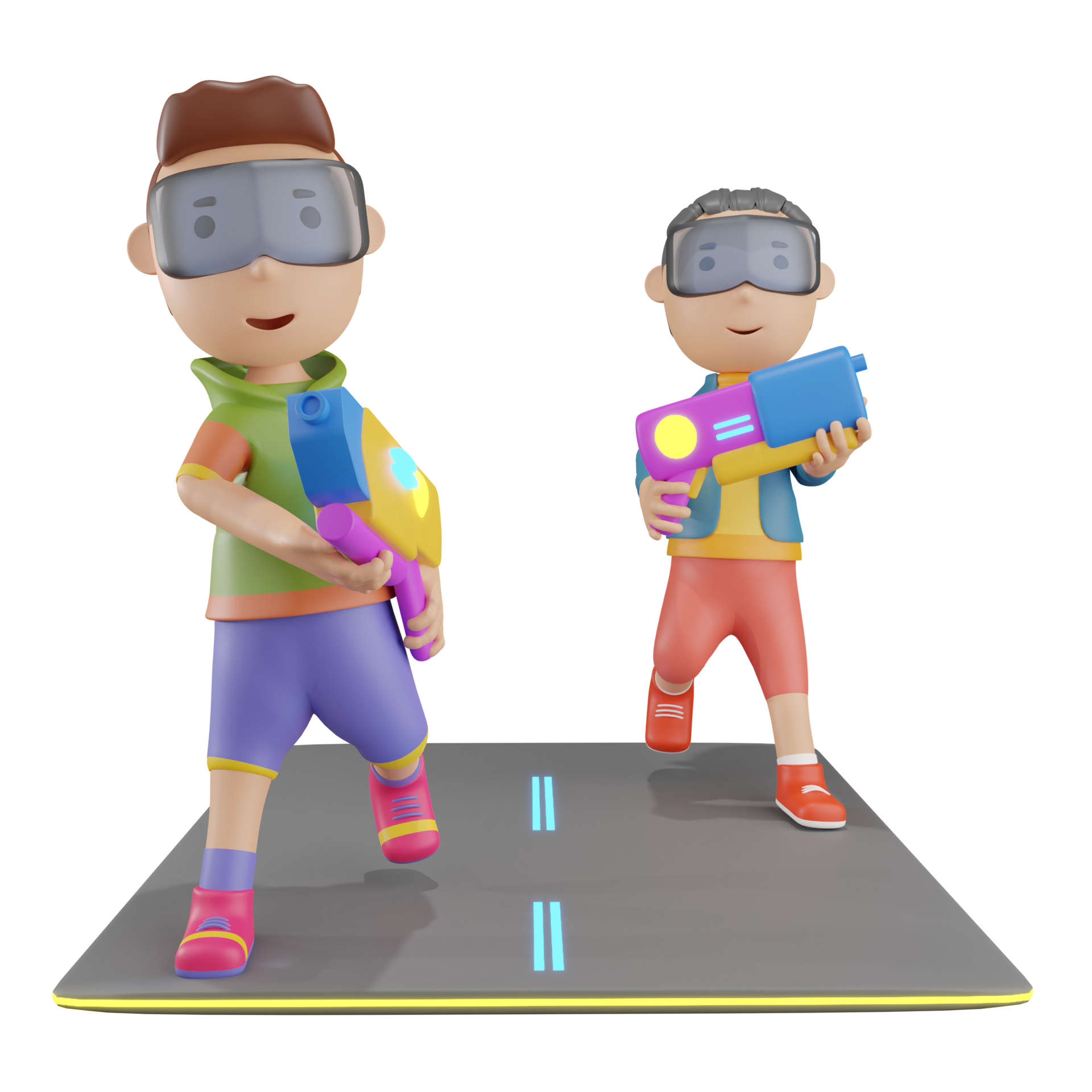 3d Boys Playing War Game 8843411 PNG 3d-boys-playing-war-game-8843411-png