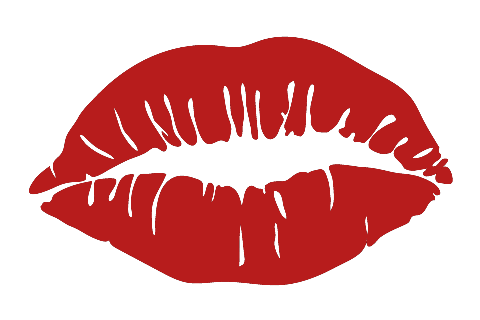 Female Sensual Lip Print Isolated Realistic Image Air Kiss Red Lipstick 8844703 Png