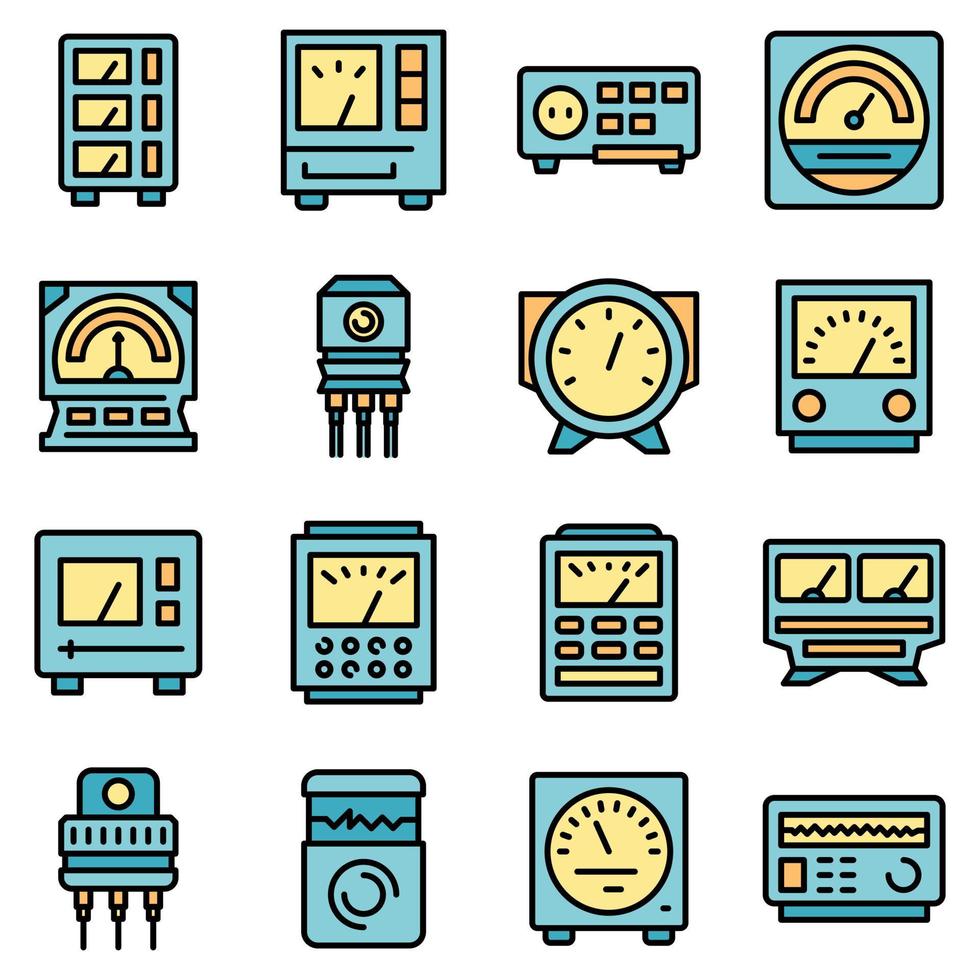 Voltage regulator icons set vector flat 8848730 Vector Art at Vecteezy Voltage regulator icons set vector flat 8848730 Vector Art at Vecteezy