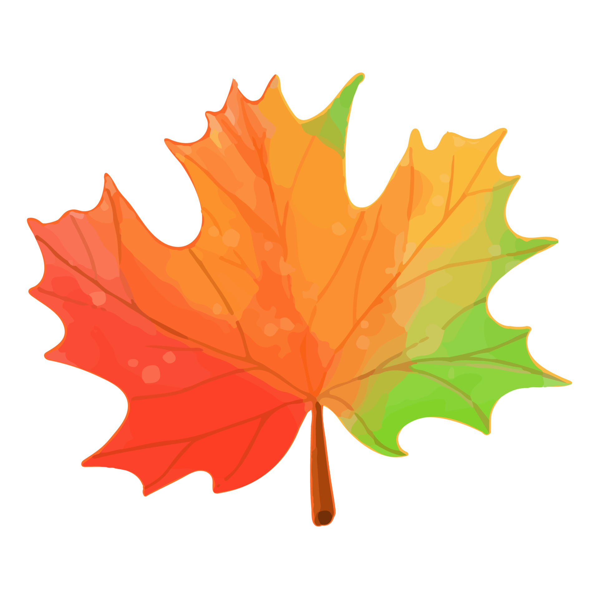 Falling Leaves Clipart