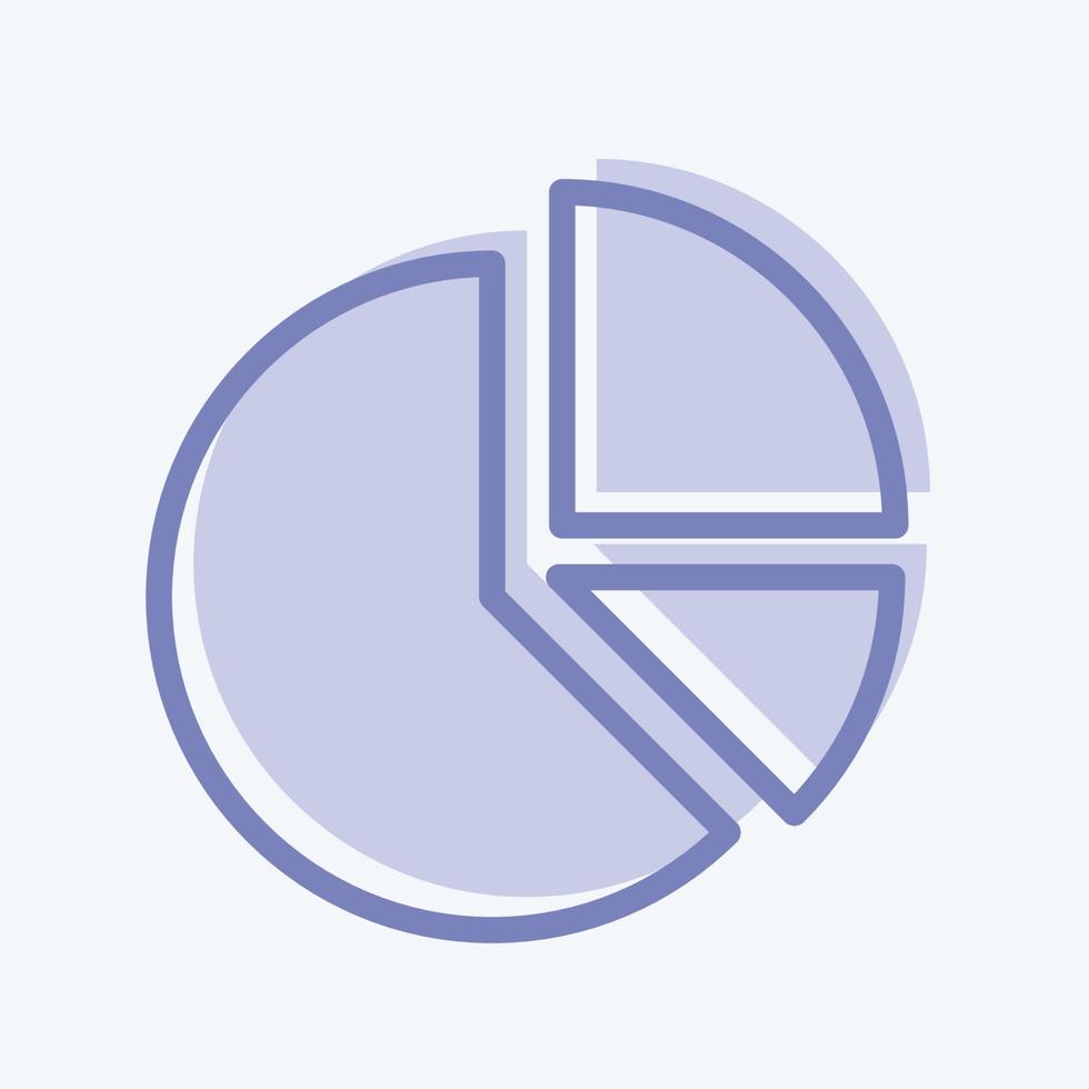 Icon Analytics Suitable For Startup Symbol Two Tone Style Simple Design Editable Design