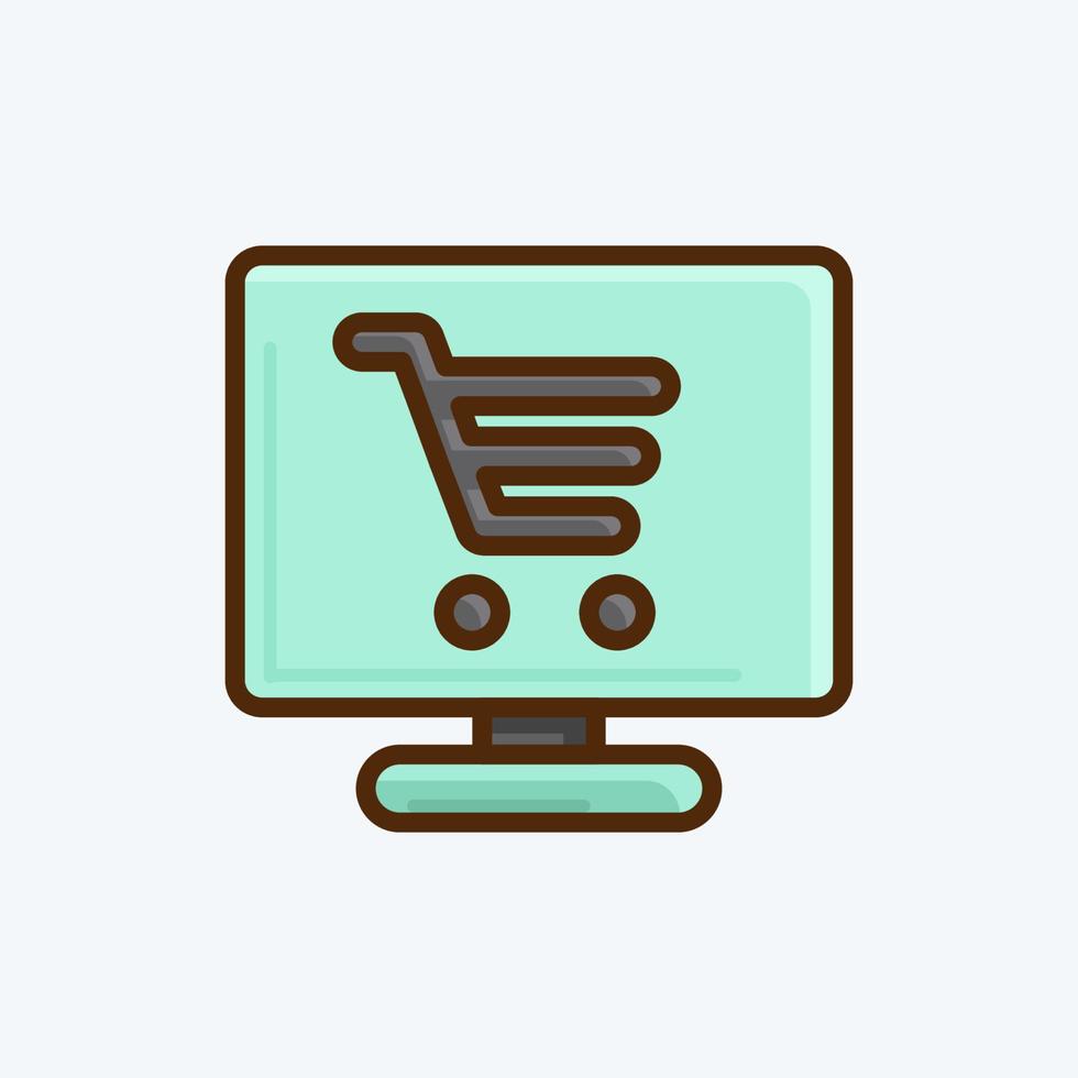 Icon Product Suitable For Startup Symbol Flat Style Simple Design