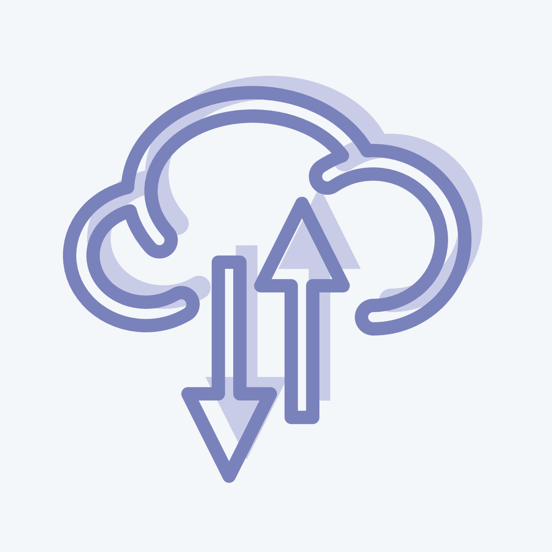 Icon Sync. suitable for Startup symbol. two tone style. simple design editable. design template ...