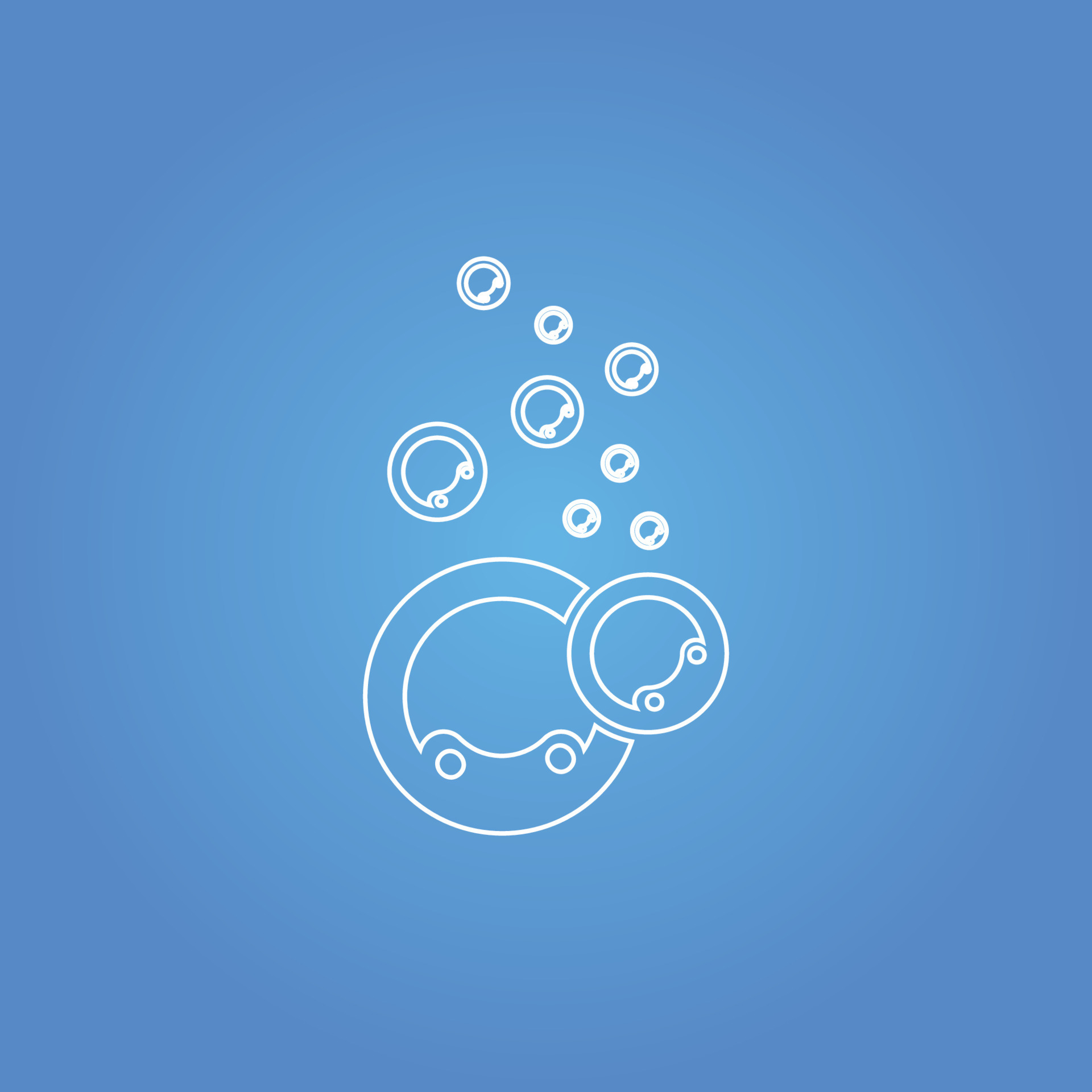 Bubble icon vector 8868855 Vector Art at Vecteezy