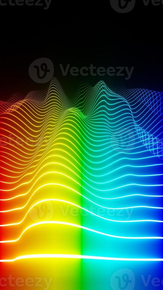 Abstract technology Colorful bright neon glowing wave audio Visualizer ... Abstract technology Colorful bright neon glowing wave audio Visualizer ...