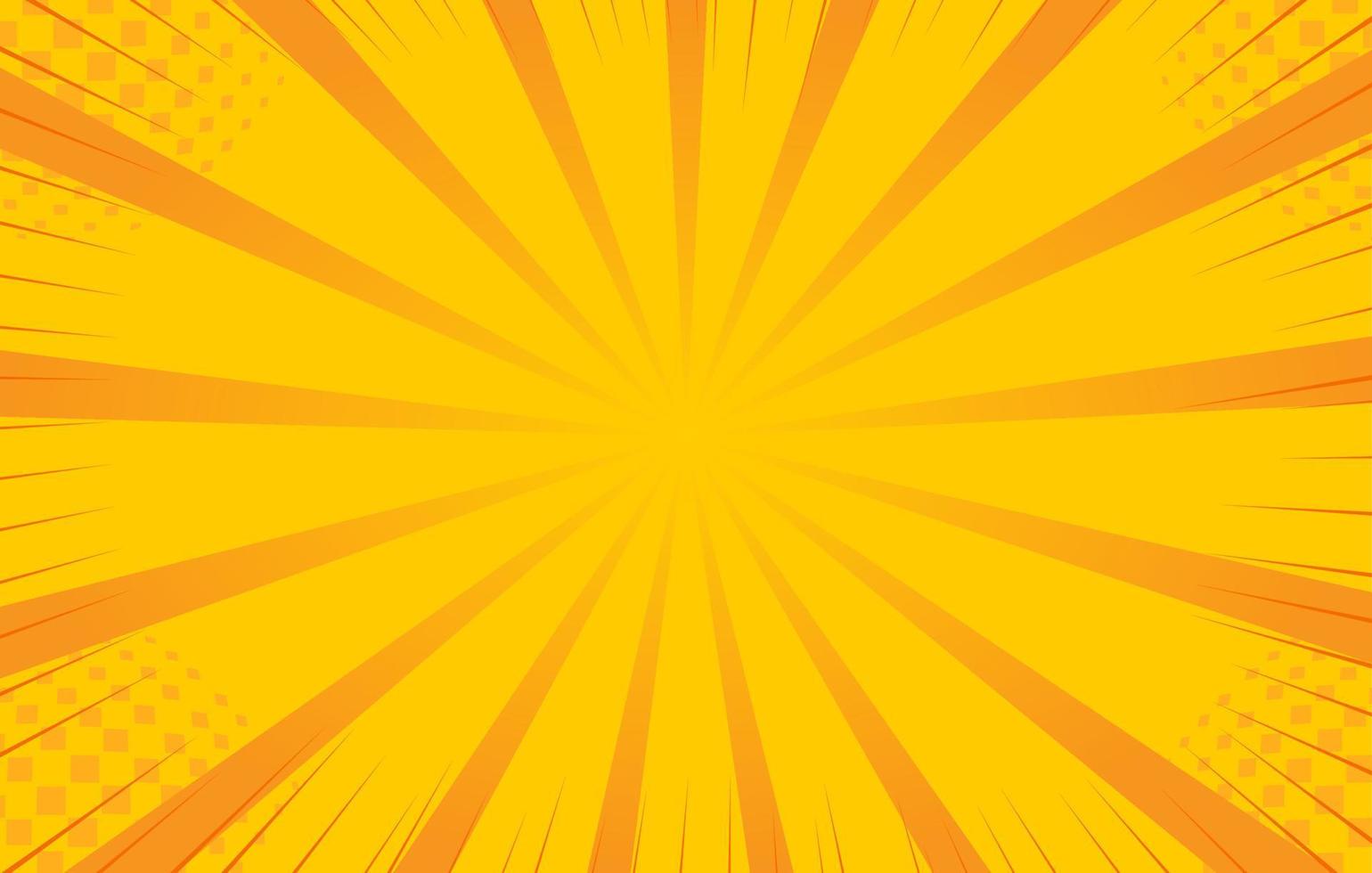 Pop Art Yellow Comic Book Background 8888440 Vector Art At Vecteezy