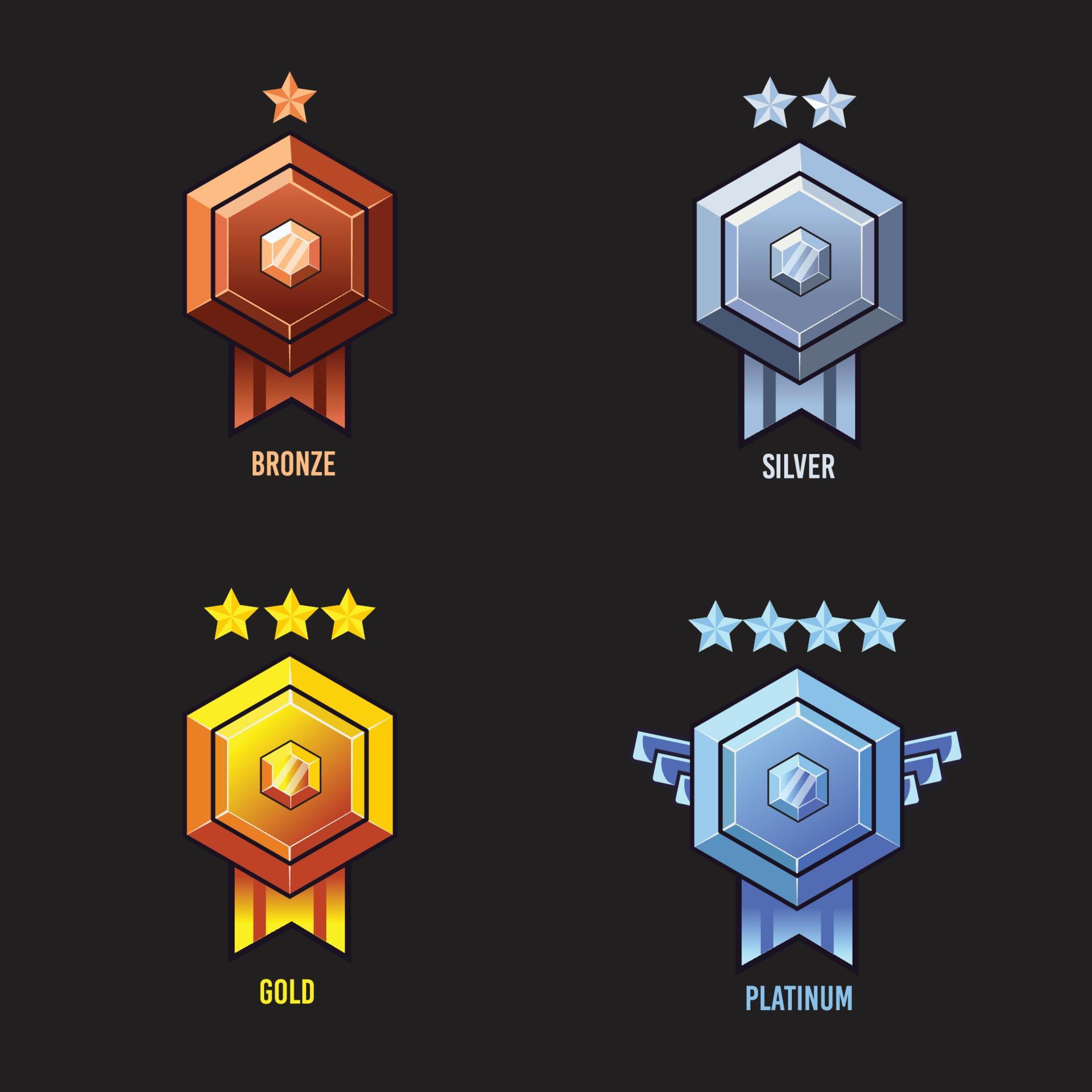 Vector Premium Award Badge For Game Resources 8888465 Vector Art At