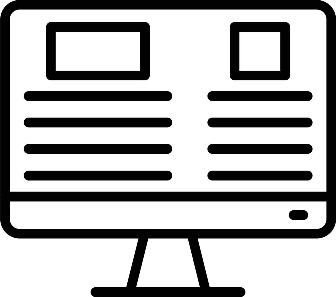 Web Design Vector Line Icon 8898609 Vector Art at Vecteezy