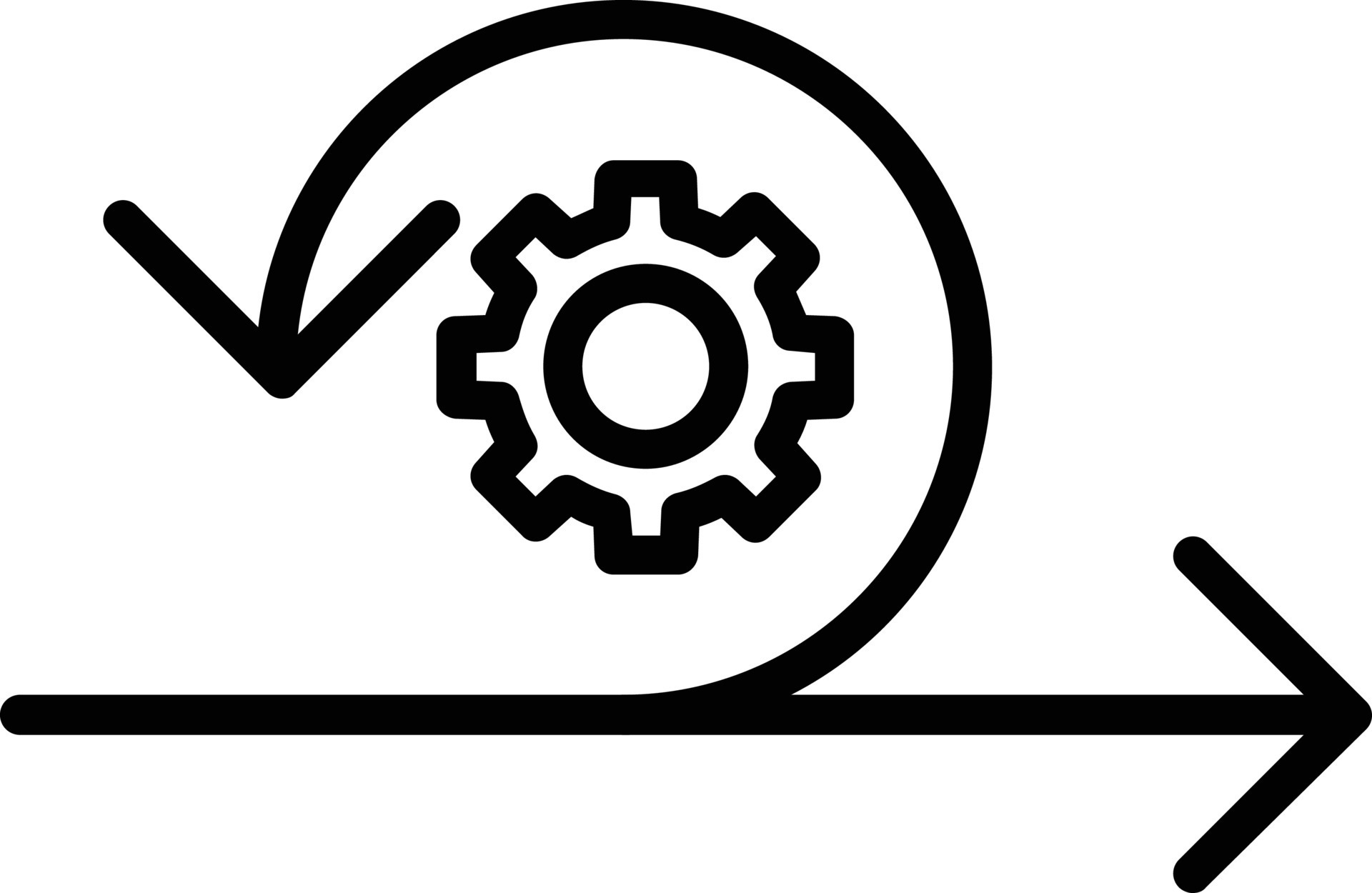 Agile Vector Line Icon 8899462 Vector Art at Vecteezy