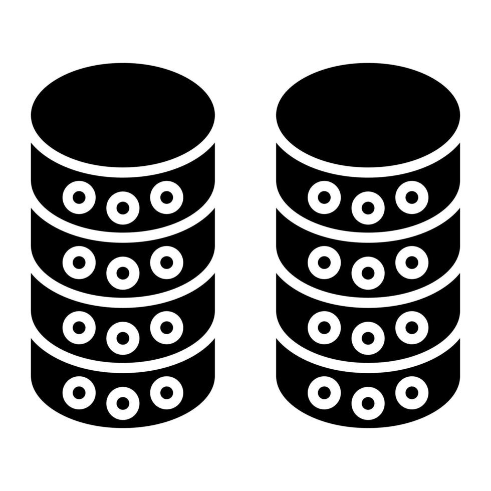 Database Glyph Icon 8904417 Vector Art at Vecteezy
