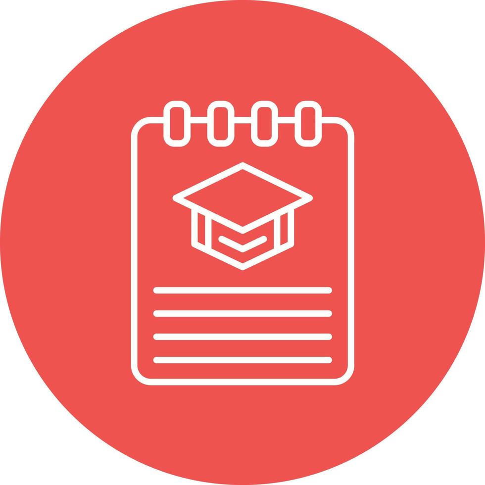 Notes Line Circle Background Icon 8905624 Vector Art at Vecteezy