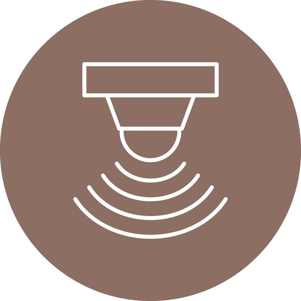 Motion Sensor Line Circle Background Icon 8908333 Vector Art at Vecteezy