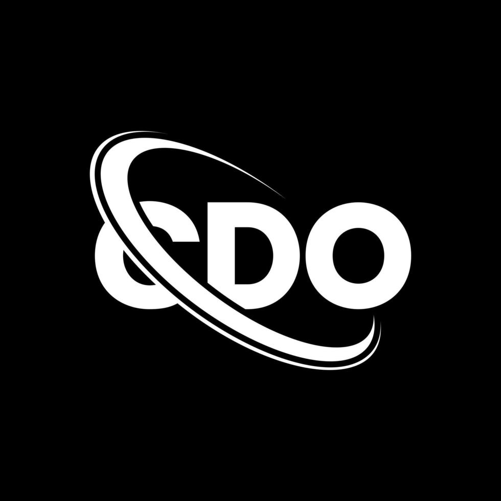 Logotipo De Cdo Letra Cdo Diseño Del Logotipo De La Letra Cdo Logotipo De Iniciales Cdo