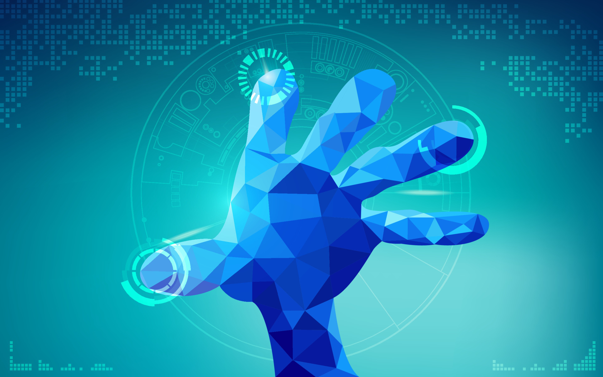 hand using interface 8910792 Vector Art at Vecteezy