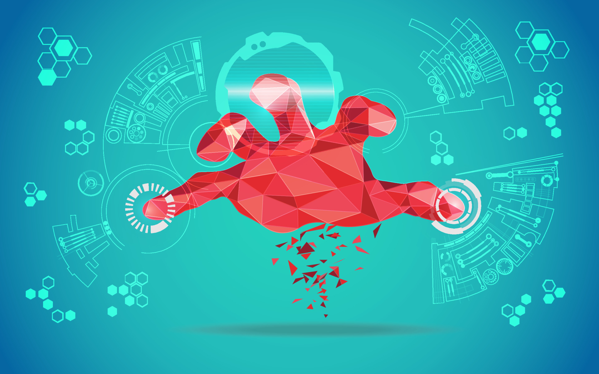 hand using interface 8910799 Vector Art at Vecteezy