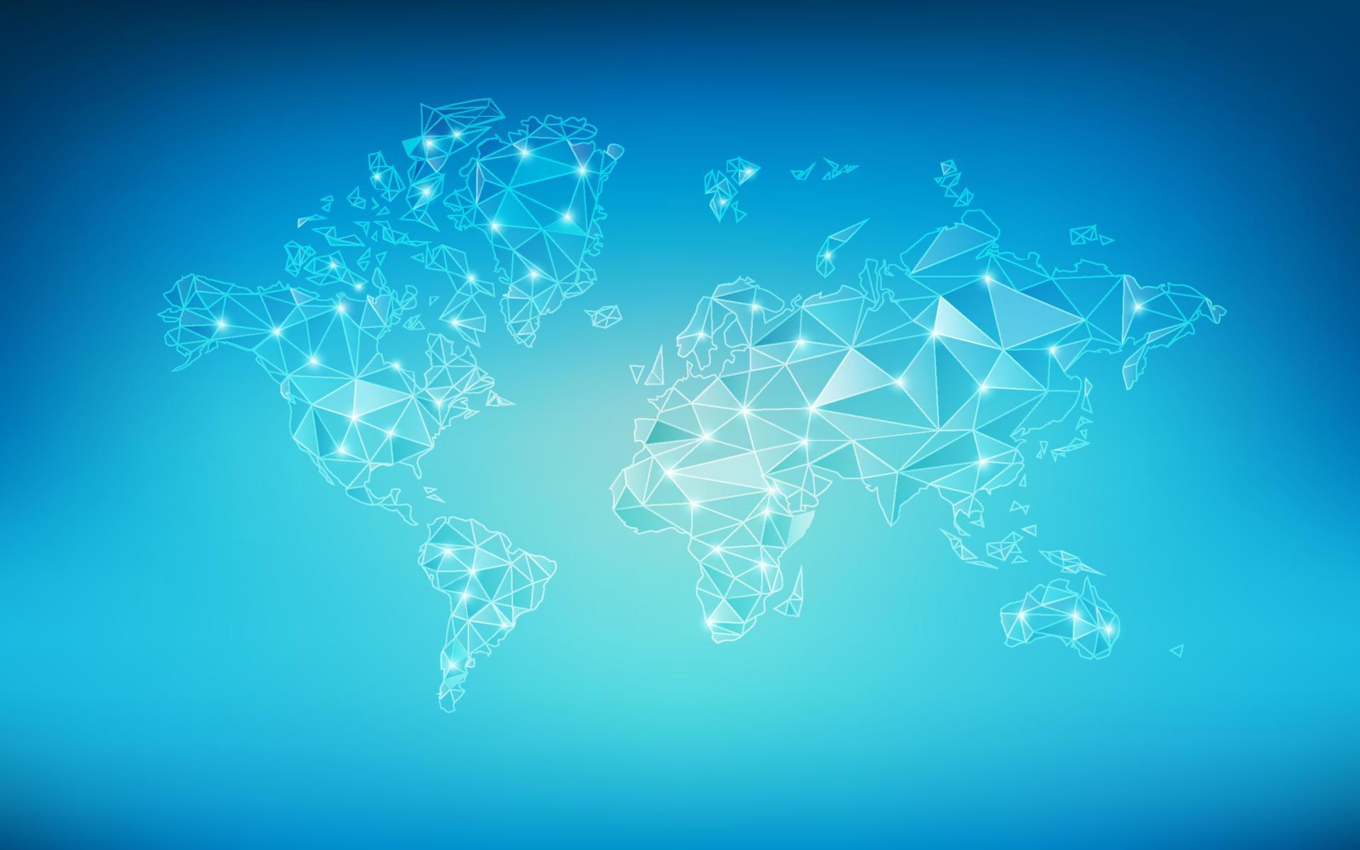 wireframe world Map 8910862 Vector Art at Vecteezy