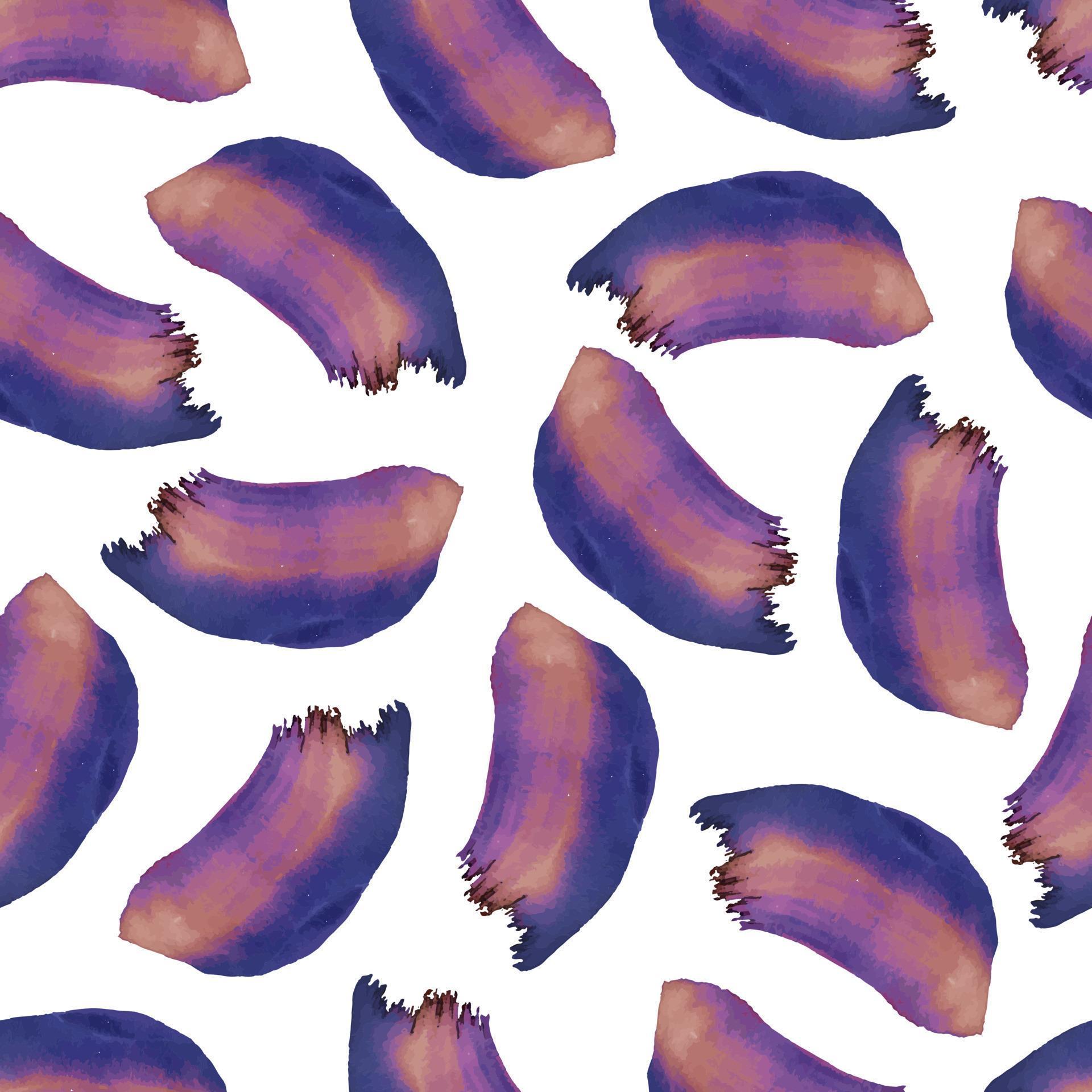 watercolor brush strokes abstract artistic vector seamless pattern ...