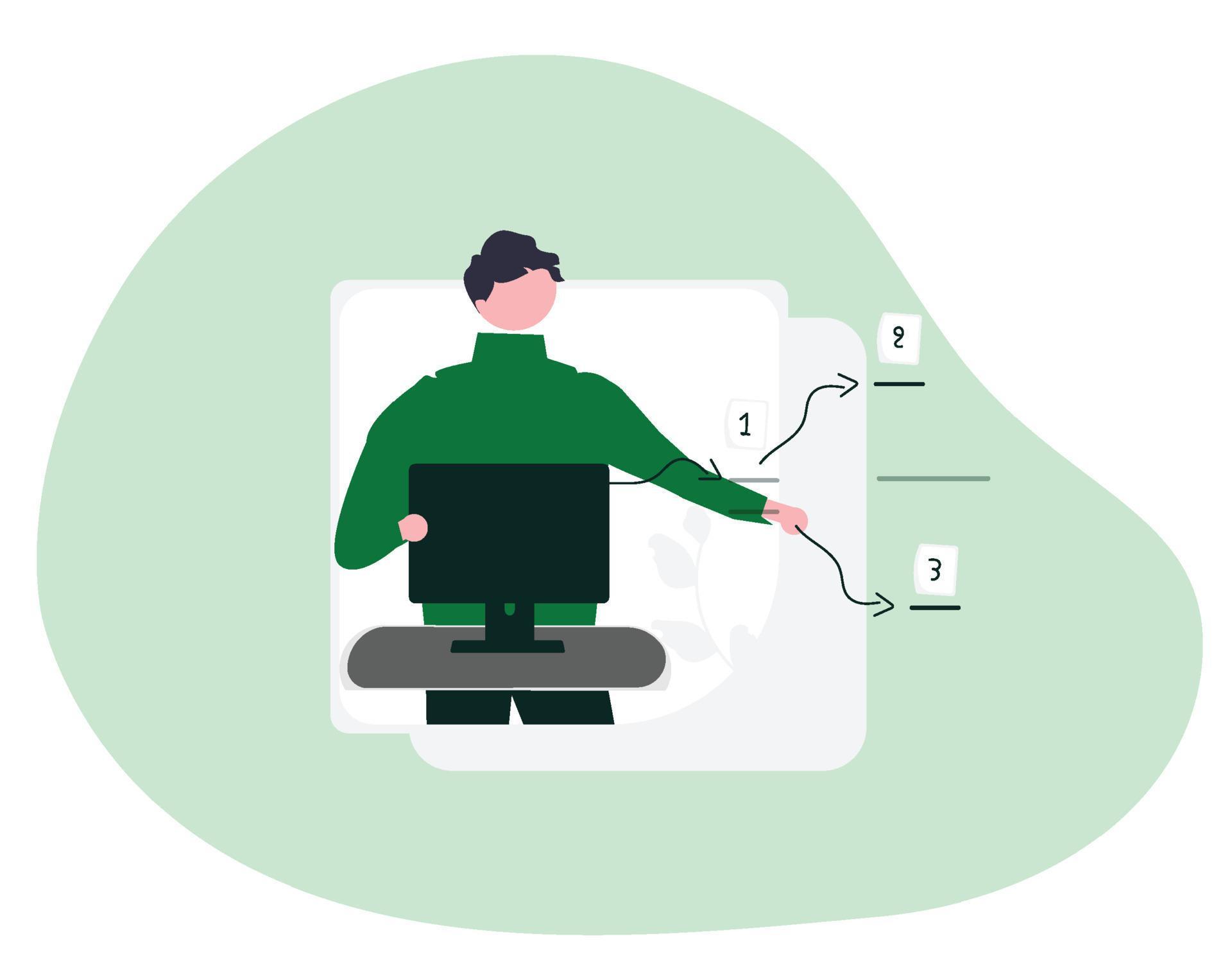 Programmers Working Concept In Flat Design 8923914 Vector Art At Vecteezy