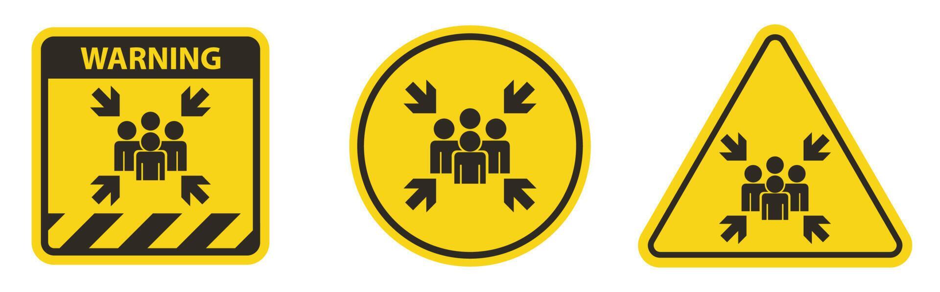 Assembly Point Black Icon Isolated On White Background 8927716 Vector ...