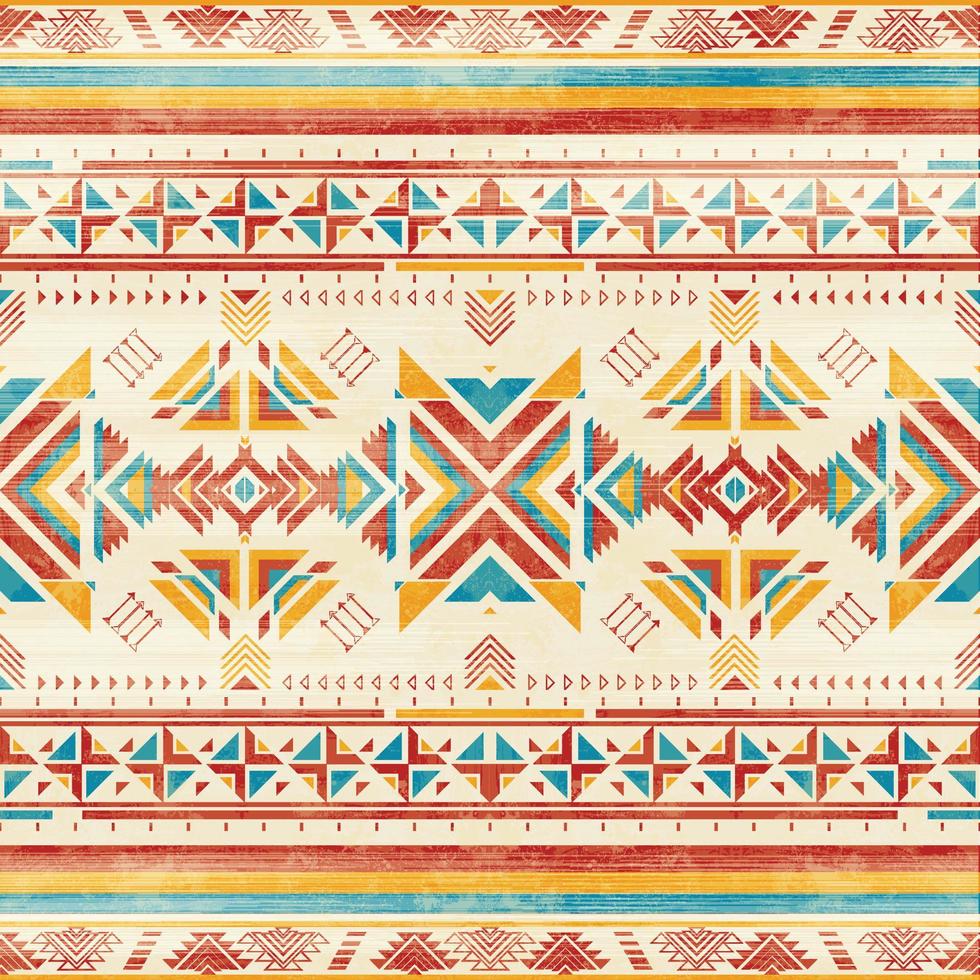 Native american indian ornament pattern geometric ethnic textile ...