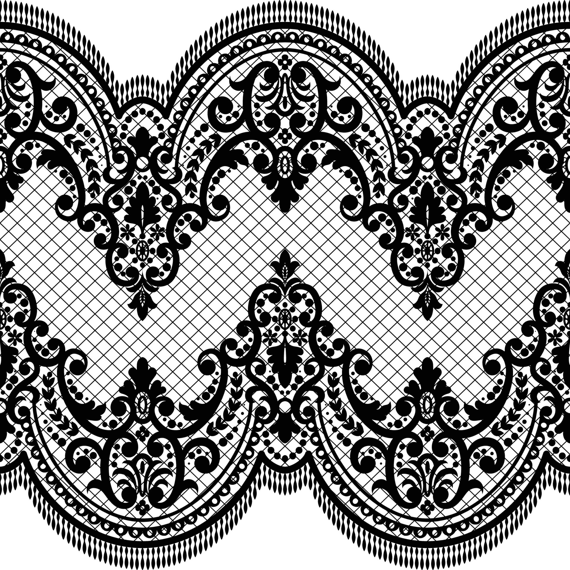 Lace seamless pattern with flowers 8931827 Vector Art at Vecteezy