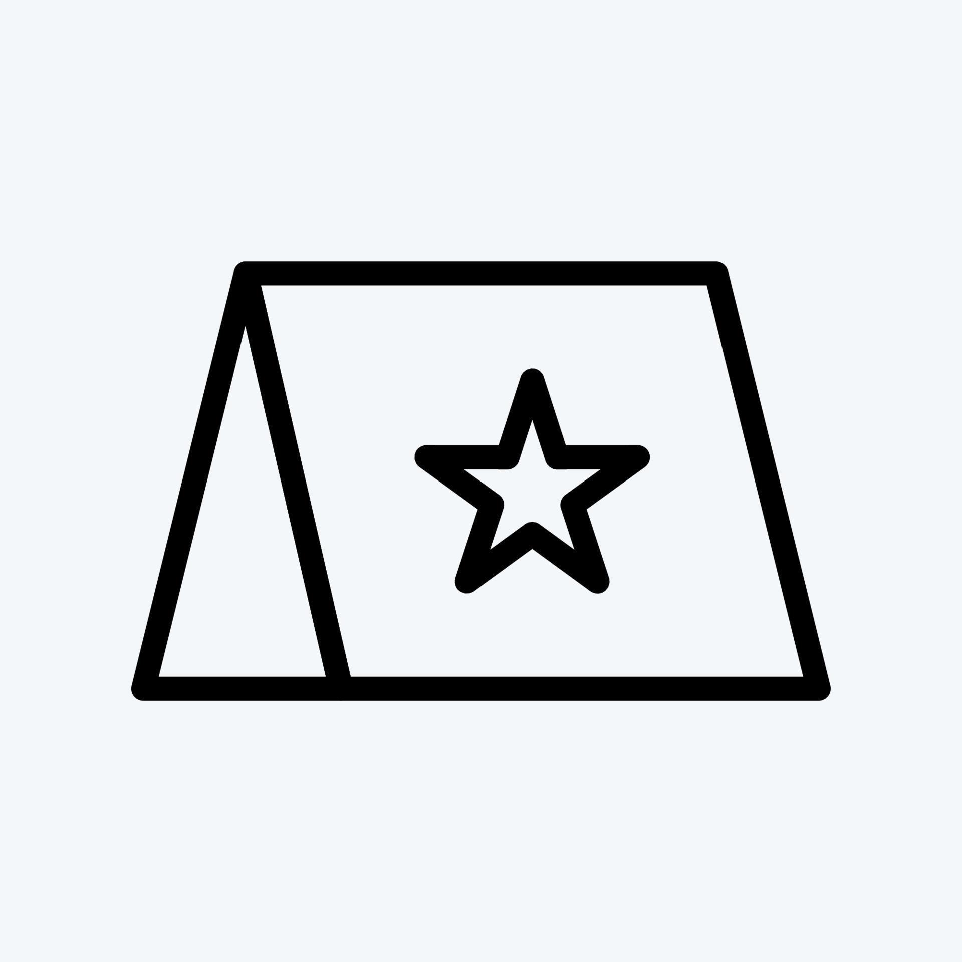 Icon Visual Brand. suitable for Branding symbol. line style. simple ...