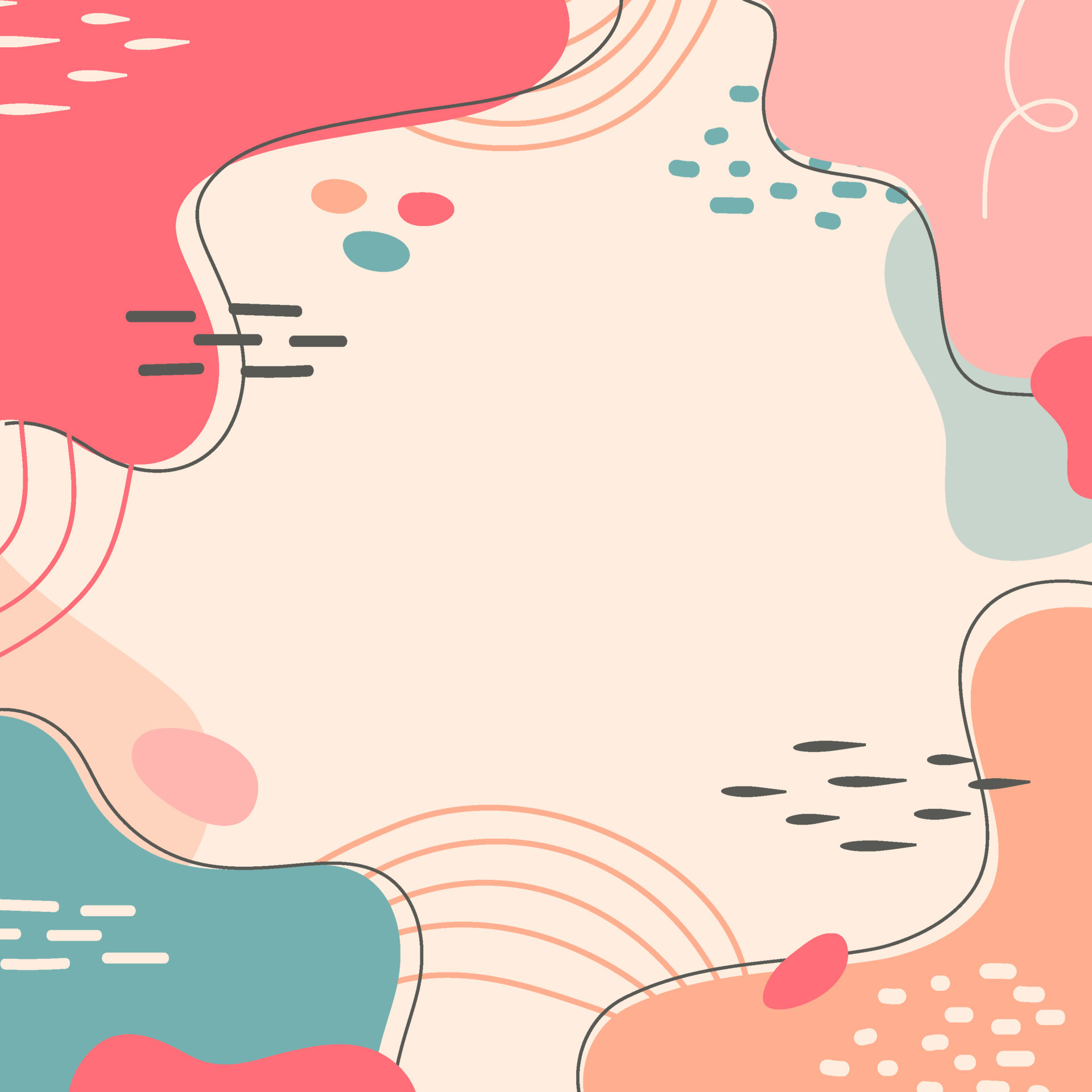 Pastel Colorful Abstract Flat Background 8950495 Vector Art at Vecteezy