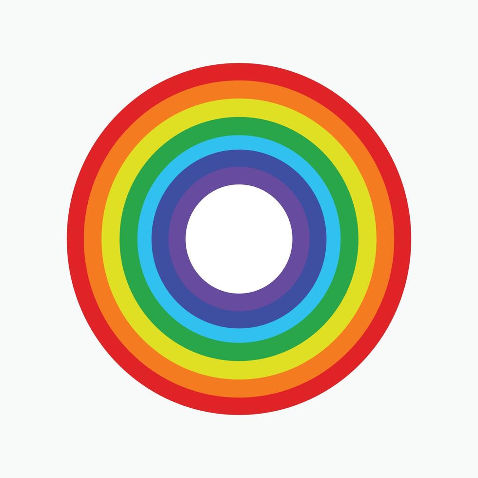 Rainbow Circle Vector Art, Icons, and Graphics for Free Download