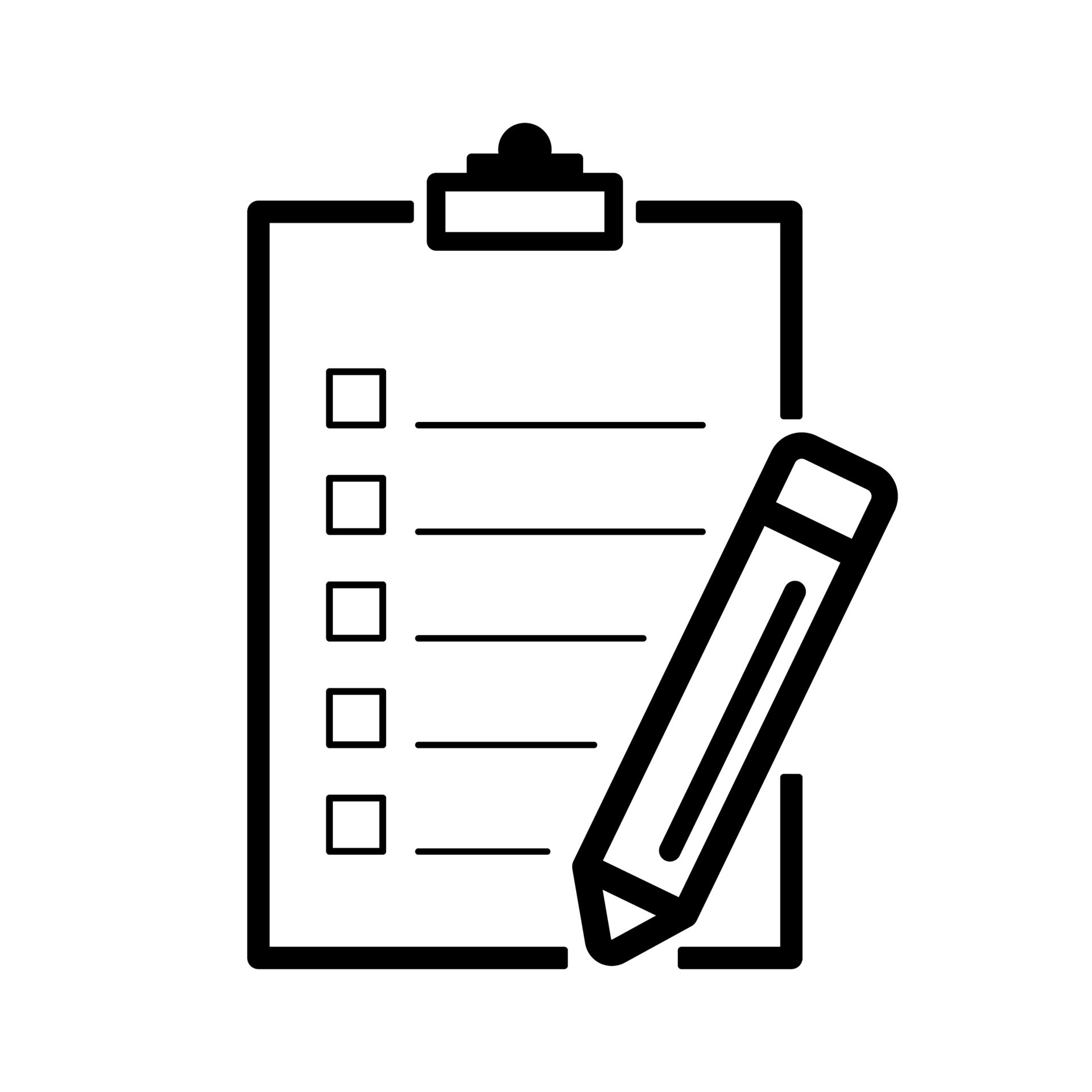 Black Outline Edit File Icon Vector Clipart In White Background 8957241 ...